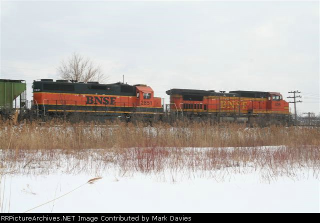 BNSF 2851 + 806